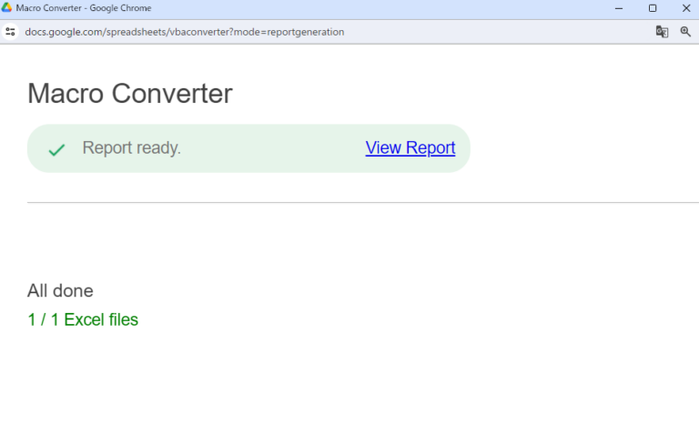 【Google Workspace】Macro Converterを使ってExcelマクロを変換してみた - Sight-R（サイタル）
