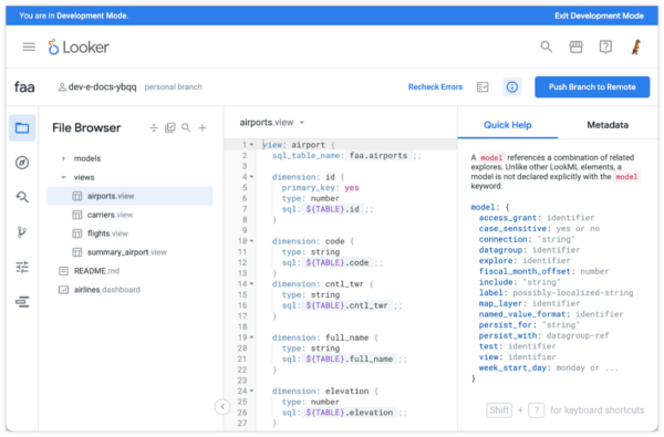 Looker セミナー「Developing Data Models with LookML」に参加しました！ - Sight-R（サイタル）